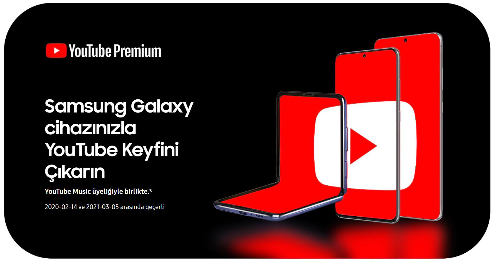 Samsung'tan kullanıcılarına ücretsiz YouTube Premium hediyesi - Digital Age
